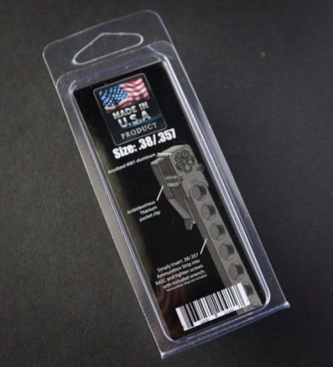 RASC: Revolver Ammunition Strip Concealment | Cerakote Black