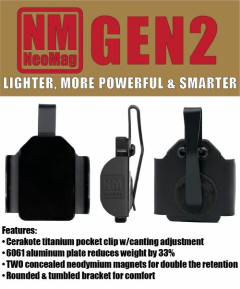 NeoMag: Magnetic Pocket Magazine Holder (Official)